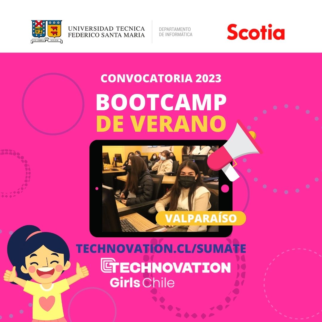 Convocatoria 2023: Bootcamp de verano Technovation Chile - MTI